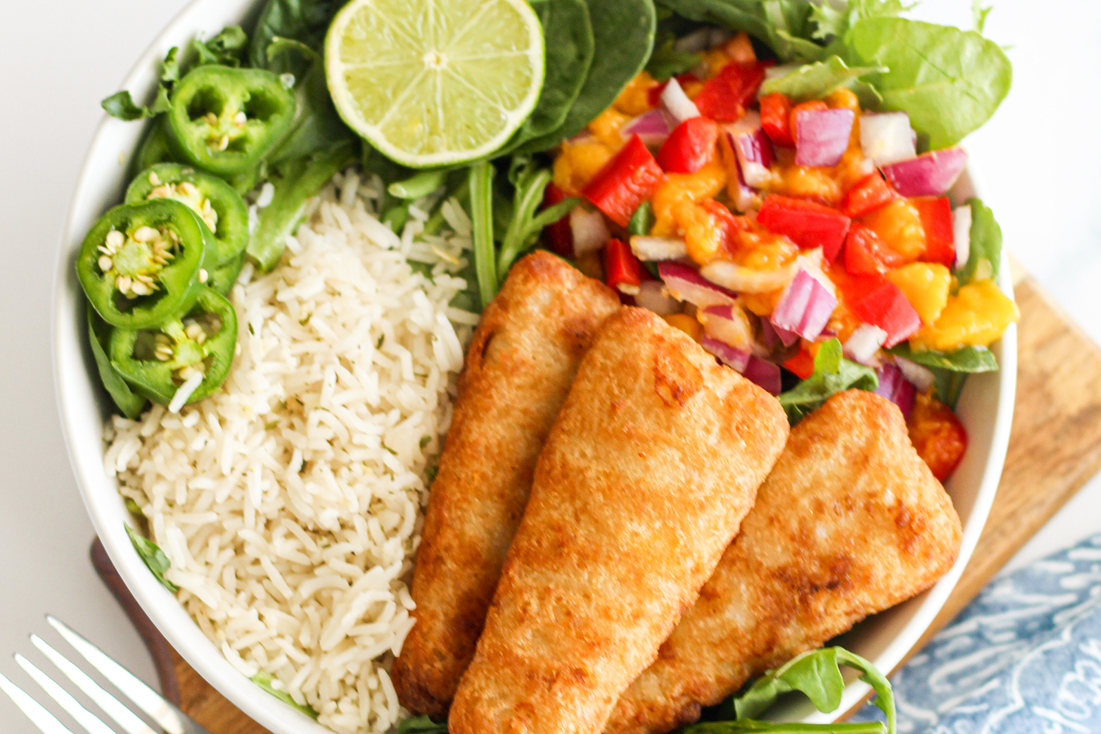 Fish Fillets Mango Salad | Gorton's Seafood