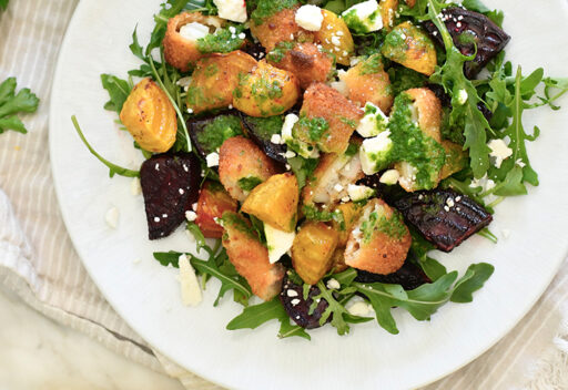 Beets and Fish Fillets Salad Recipe | Gorton's Seafood