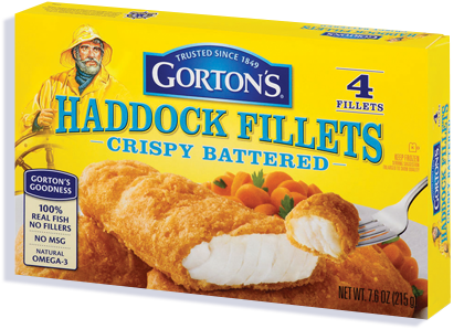 Crispy Battered Haddock Fillets | Gorton's Seafood
