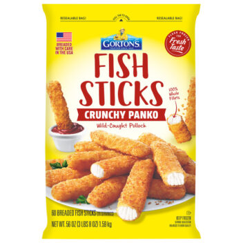 Golden Crispy Panko Fish Sticks - Gorton's Seafood