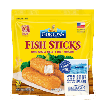 Crunchy Breaded Fish Sticks | Gorton's Seafood